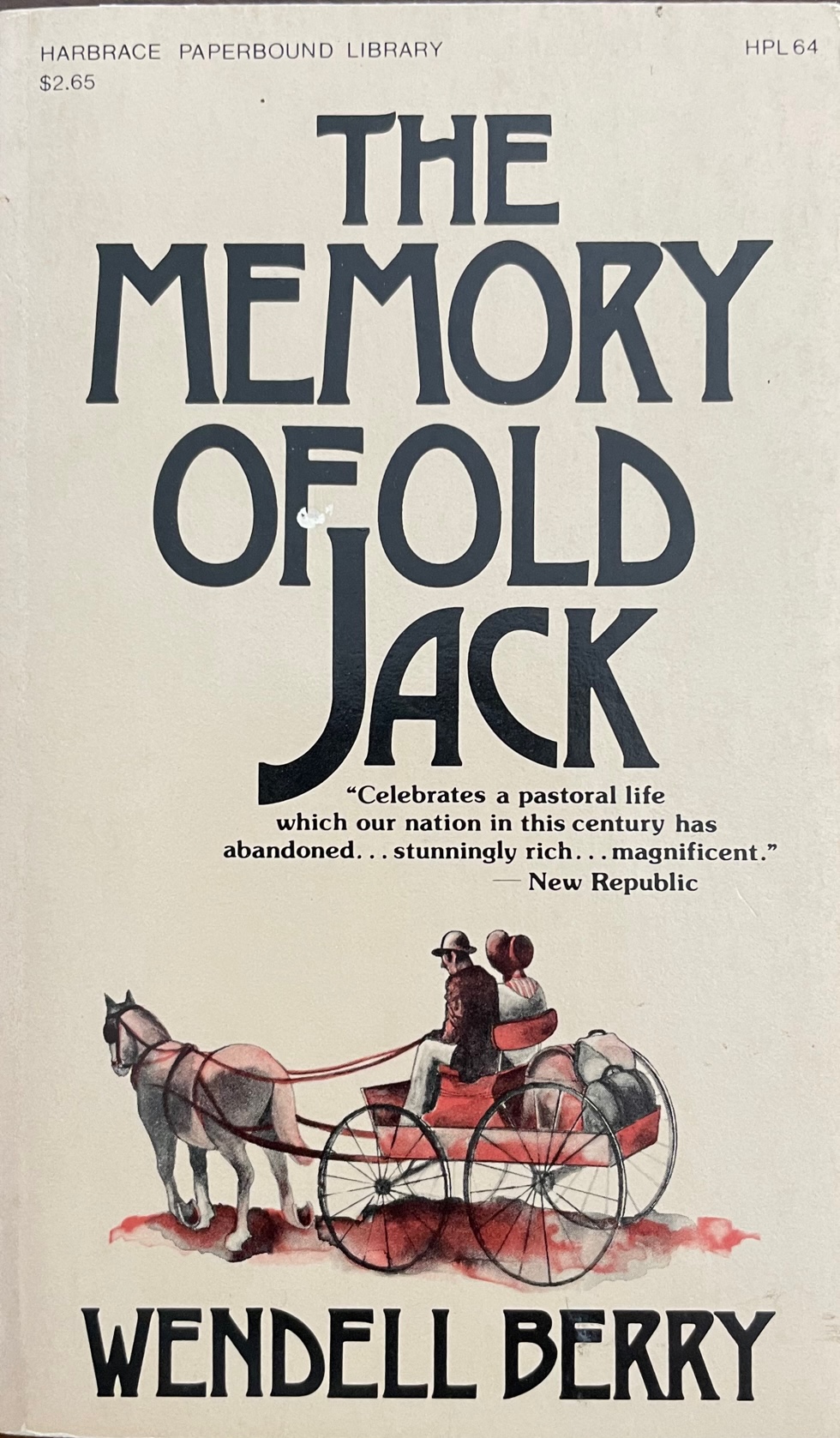 The Memory Of Old Jack Hpl 64 Signed