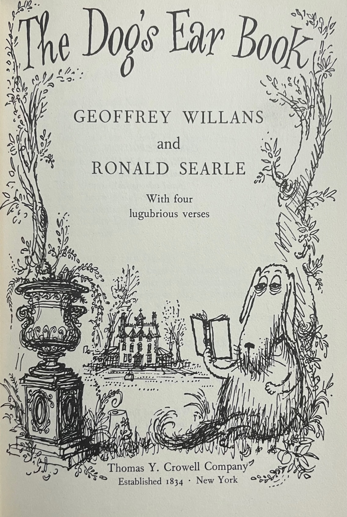 The Dog's Ear Book: with Four Lugubrious Verses