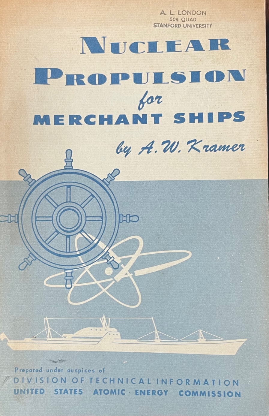 Nuclear Propulsion for Merchant Ships