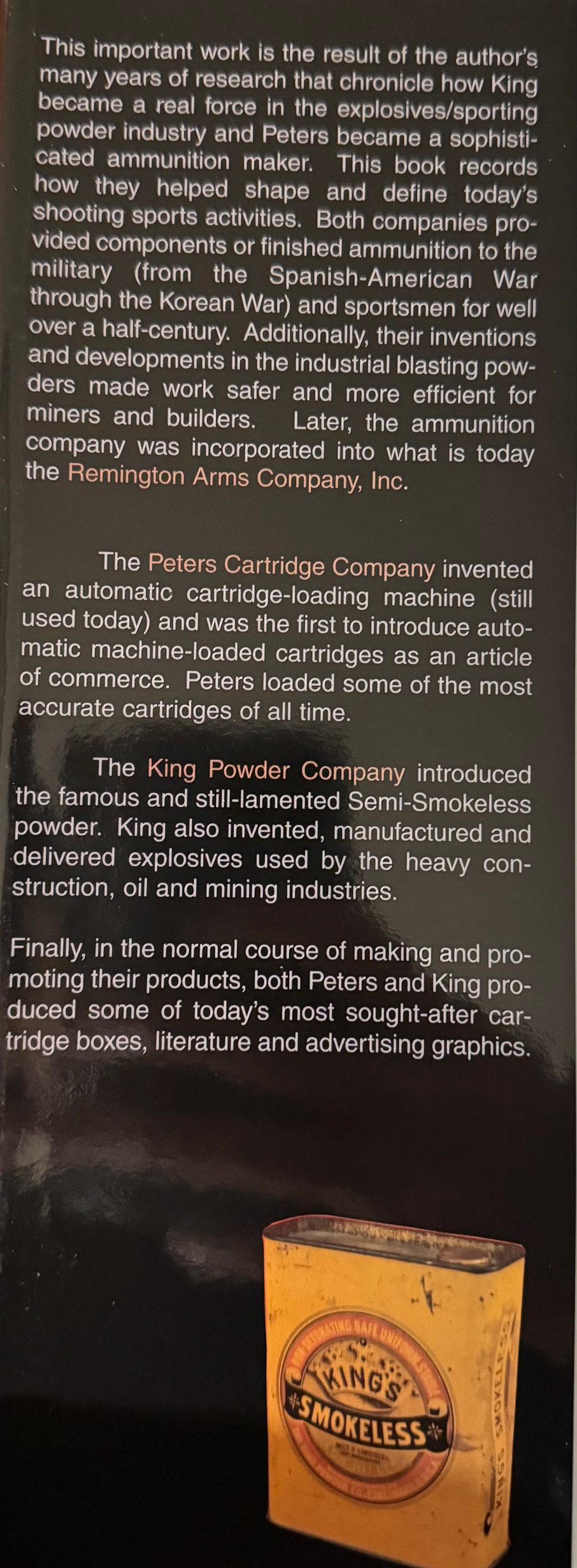 Peters and King: The Birth & Evolution of the Peters Cartridge Co ...