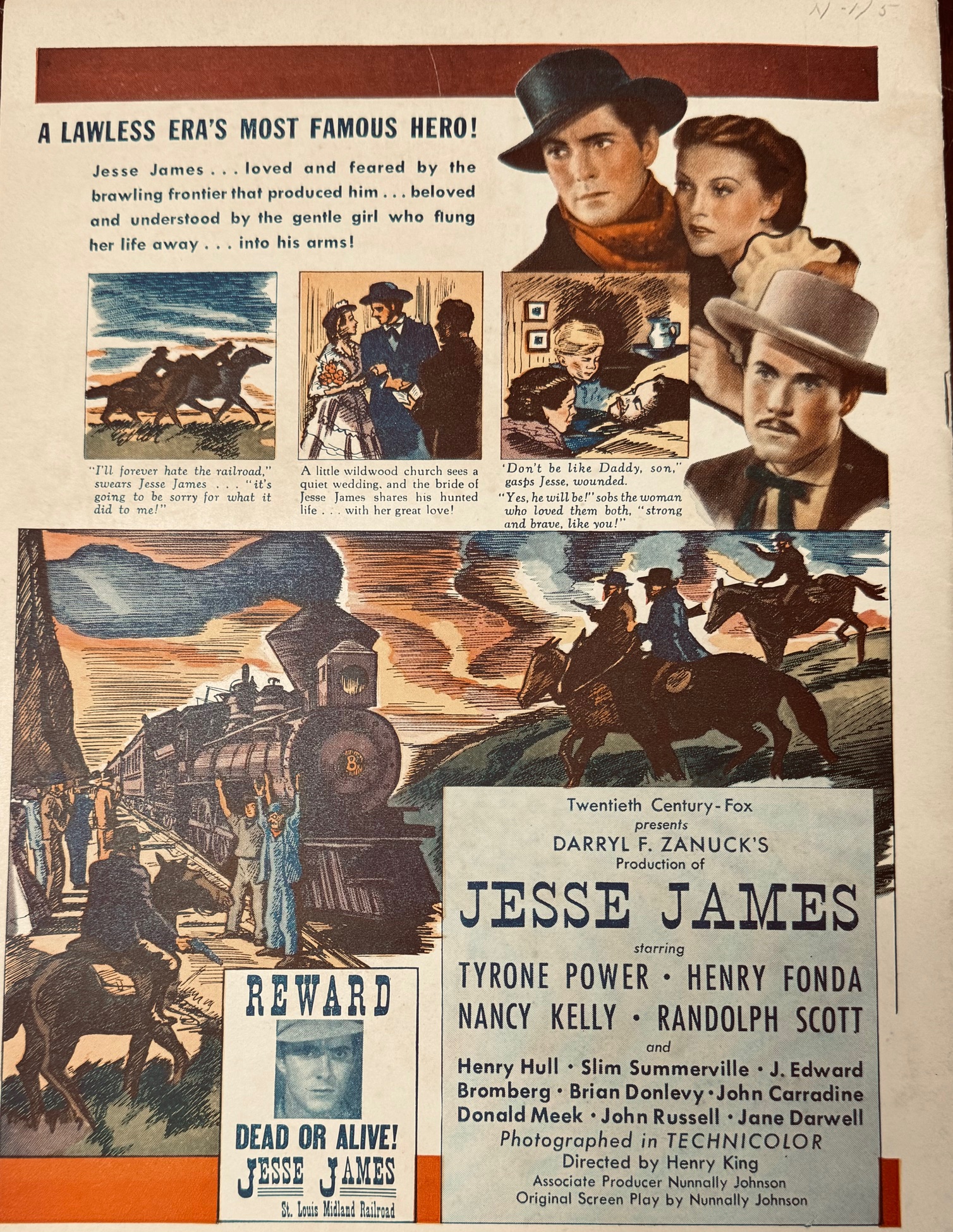 Jesse James the Outlaw: A Narrative of the James Boys