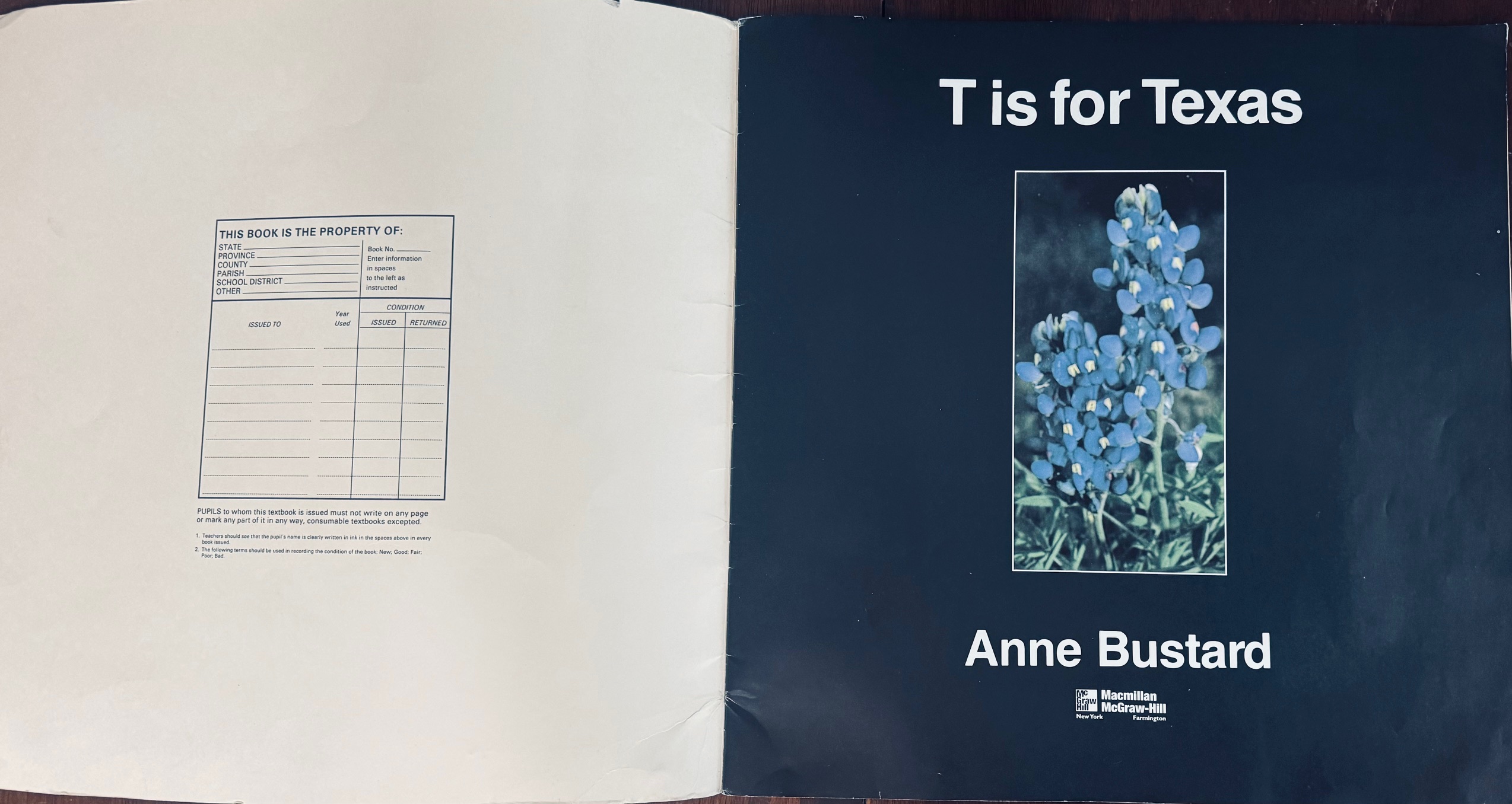 T is for Texas [Softcover]