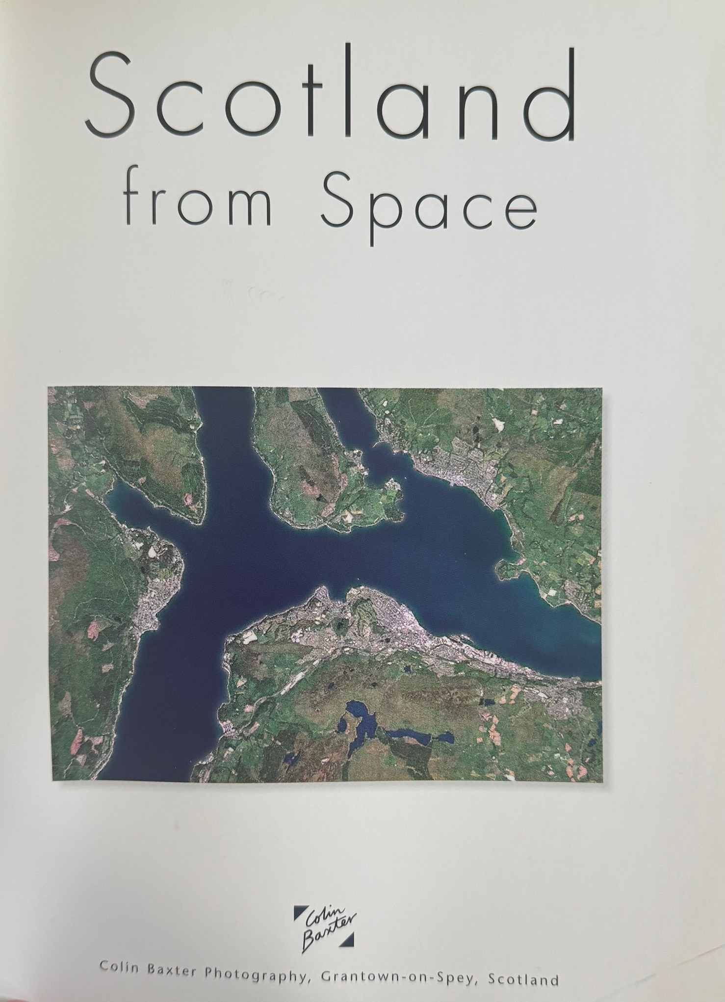 Scotland from Space (Souvenir Guide)