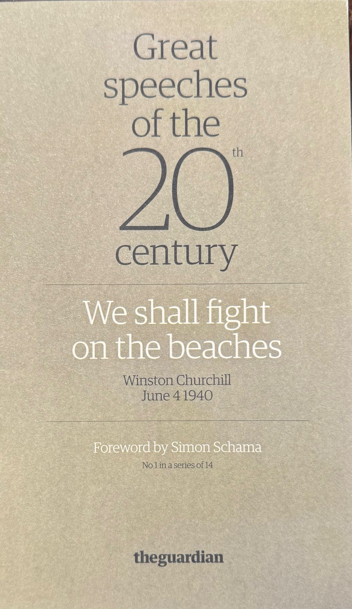 We Shall Fight Them on the Beaches - Winston Churchill June 4, 1940 ...