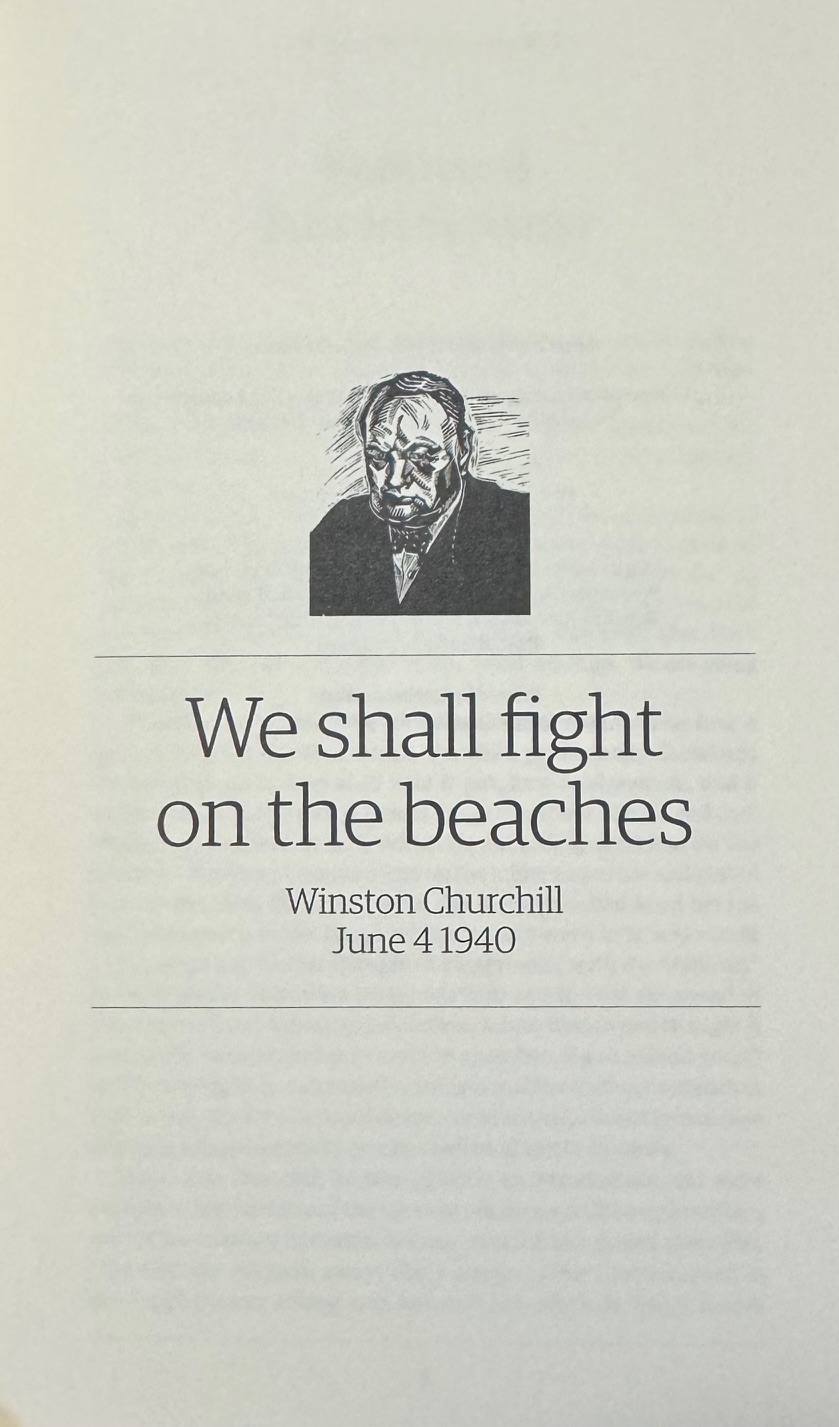 We Shall Fight Them on the Beaches - Winston Churchill June 4, 1940 ...
